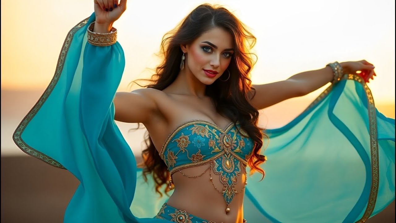 Virtual Belly Dance Magic | AI-Powered Movement & Beauty- Official Animated Videos | Raqsul ...