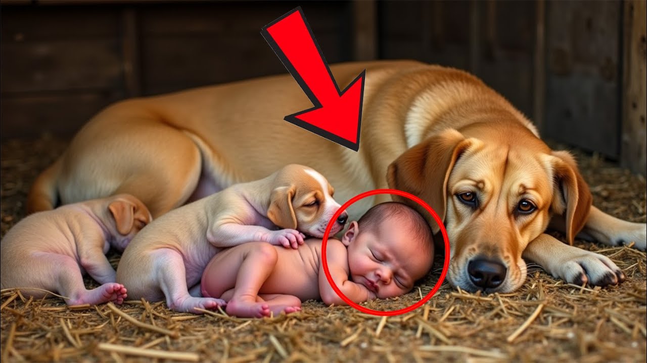 A Dog Gives Birth To A Human Baby And Leaves The Owner Shocked With ...