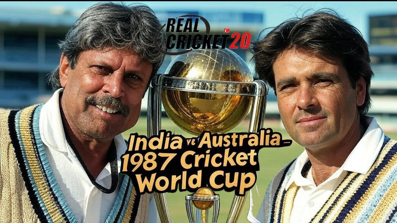 Real Cricket 20 in 2025 - India vs Australia 1987 Cricket World Cup Ep ...