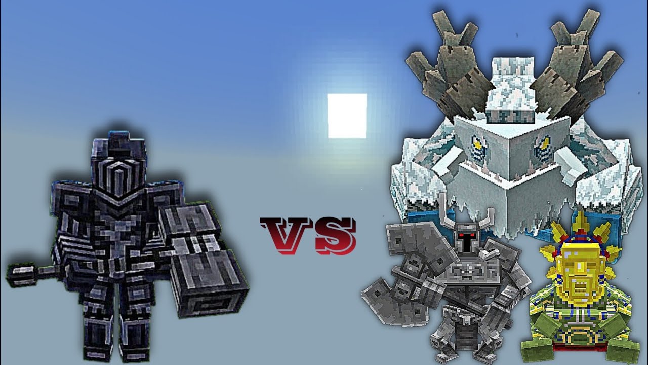 Haunted Armor vs Mowzies Mobs | Minecraft Bedrock | Mob Battle - YouTube
