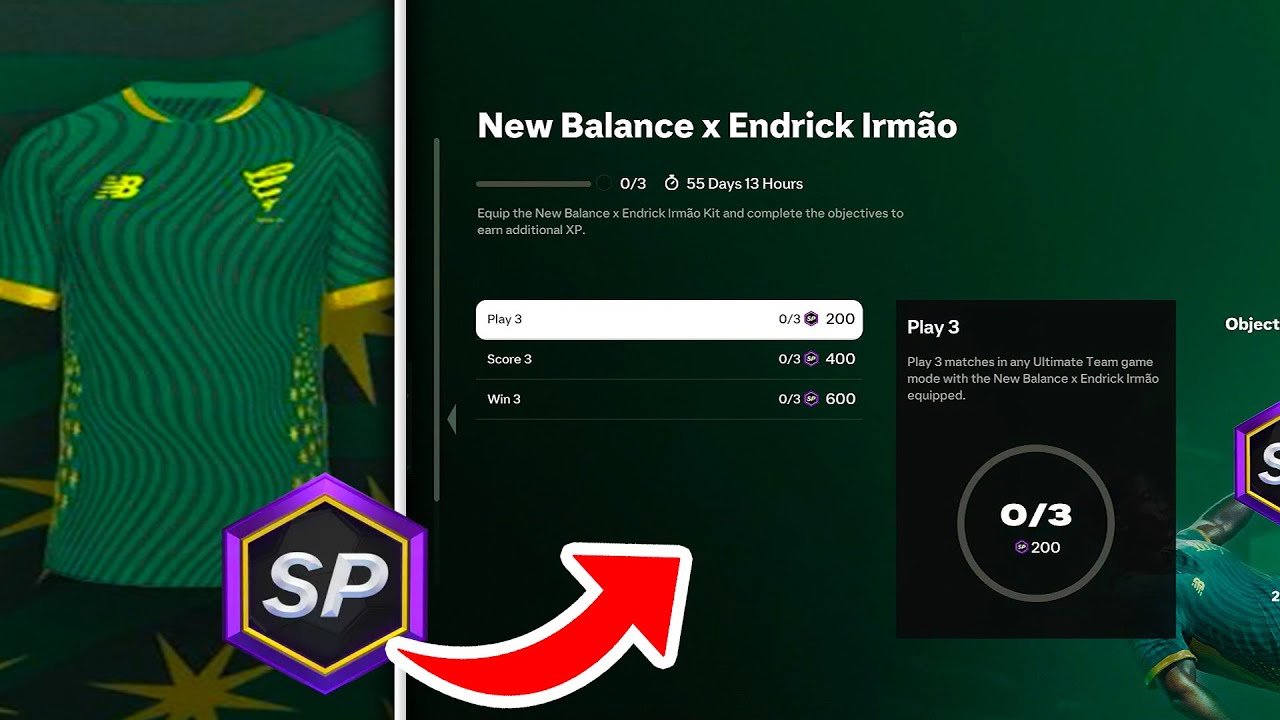 How to Get New Balance x Endrick Irmao Kit in FC 25 Ultimate Team - YouTube