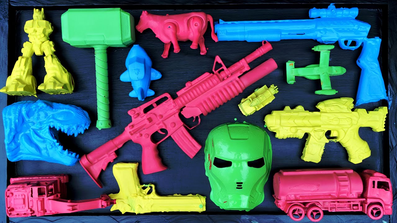 Ayo! Membersihkan Nerf Ak47, Assault Rifle, Shotgun, Sniper Rifle ...