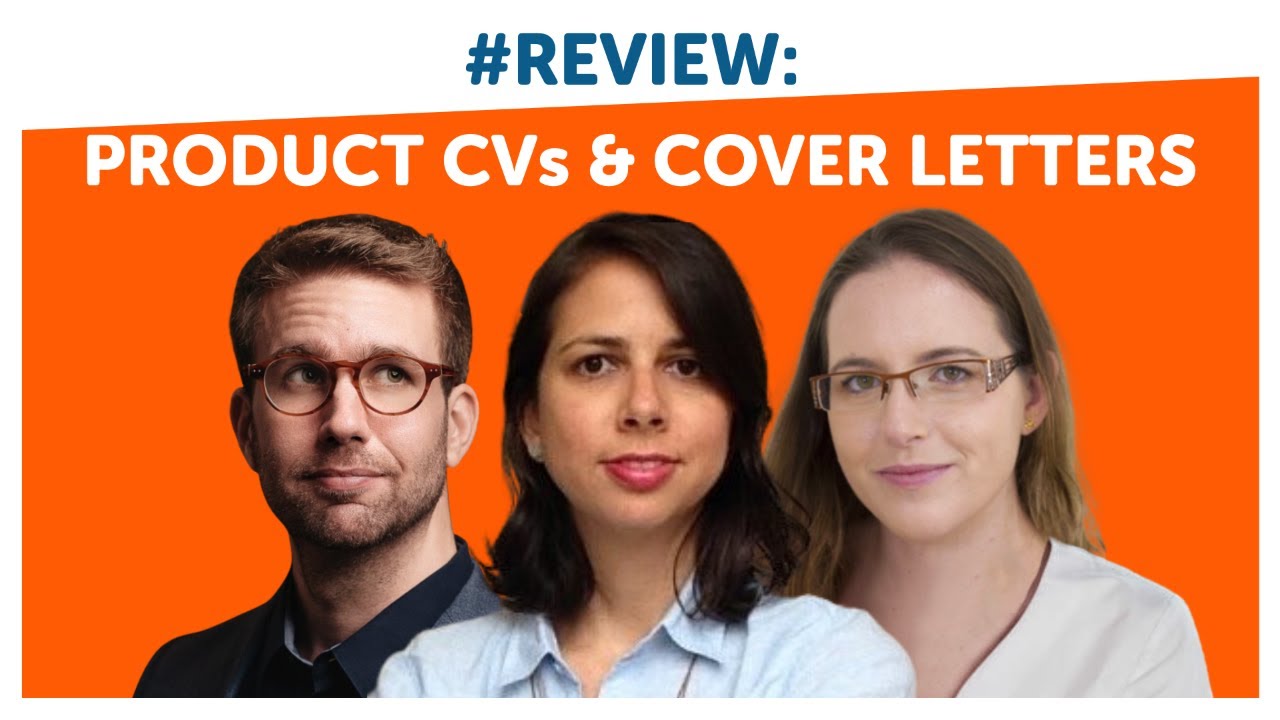 Product Management CVs & Cover Letters | #Review - YouTube
