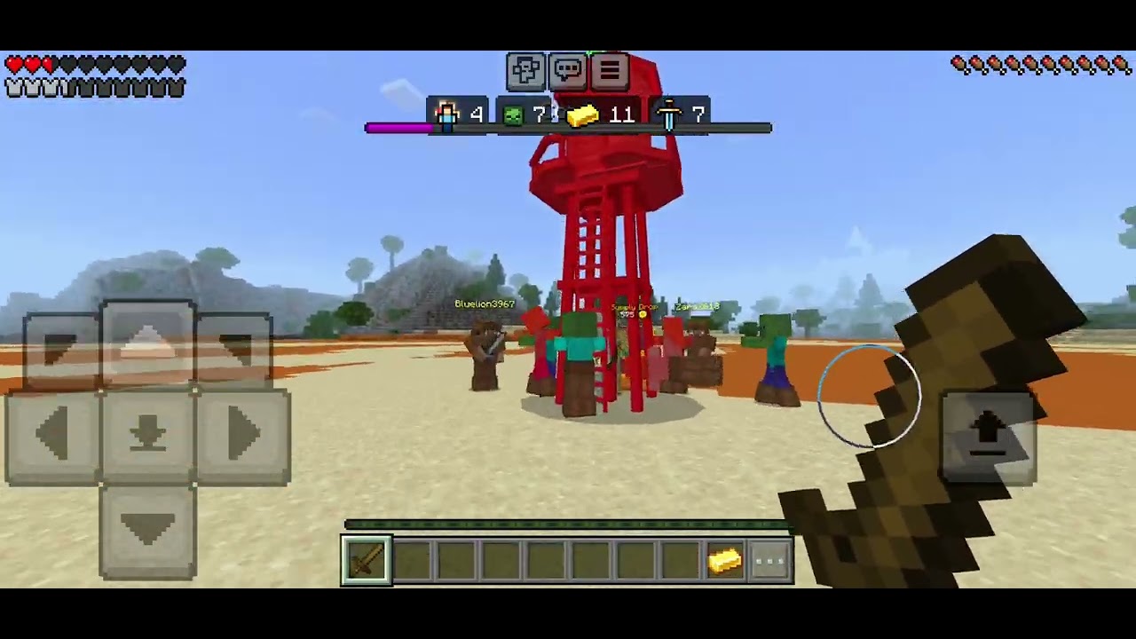Minecraft survival gameplay zombies attacksSurviving A Herobrine ...