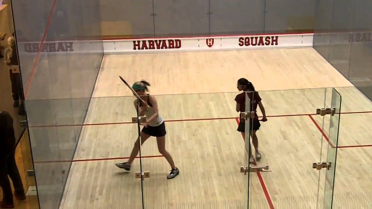No. 1 Harvard Women's Squash Highlights vs. No. 3 Trinity - YouTube