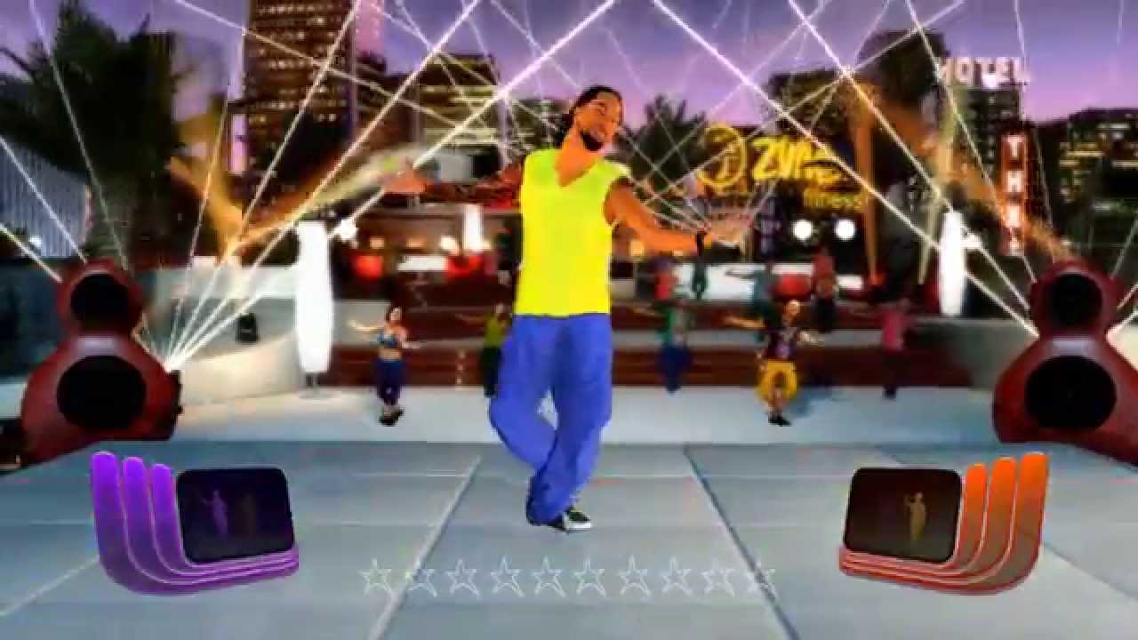 Zumba Fitness Rush - Mi Vecina - medium intensity Bachata + multiplayer ...