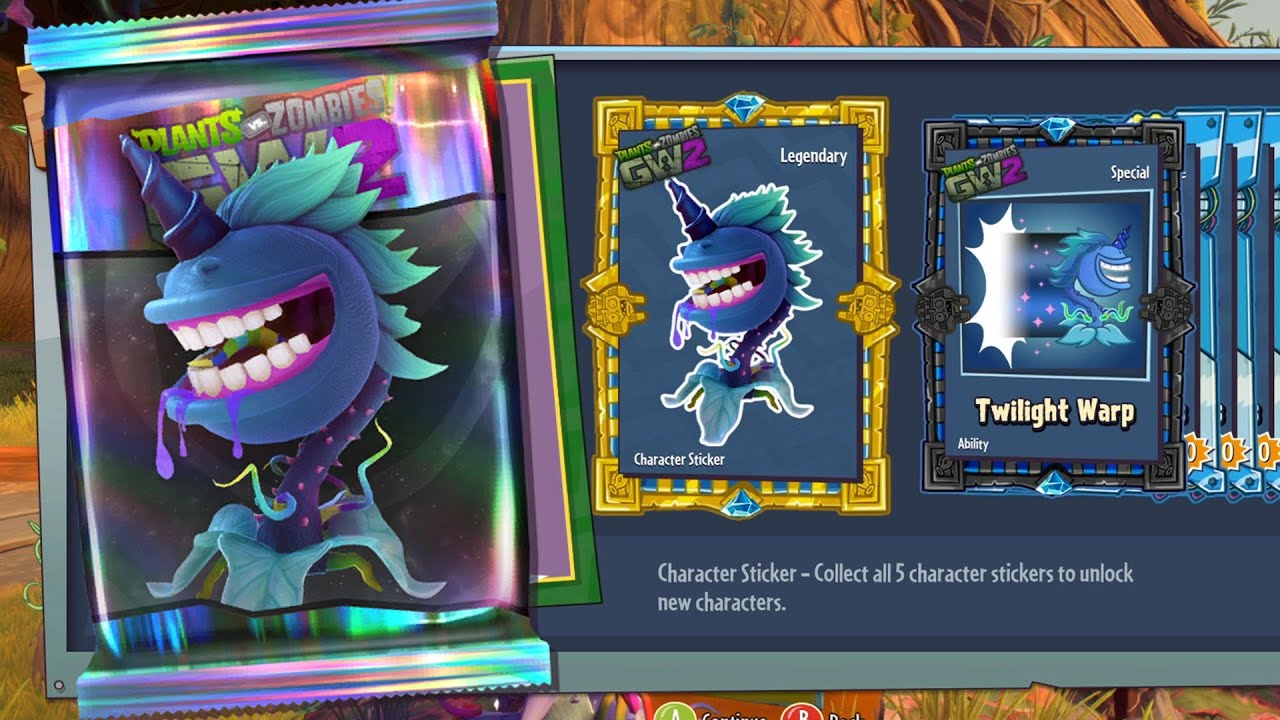 Unlock Twilight Chomper Permanently from Sticker Shop | Garden Warfare ...