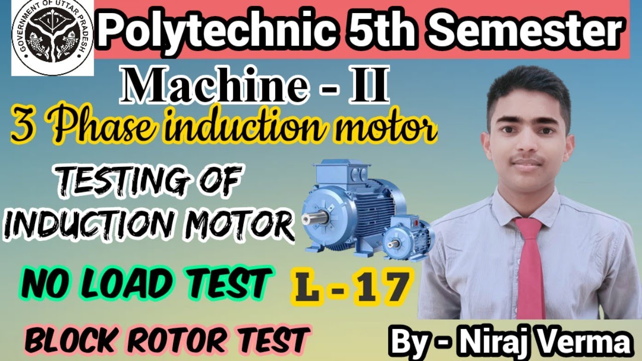 Testing Of 3 Phase Induction Motor| No Load test|Block Rotor Test| DC ...