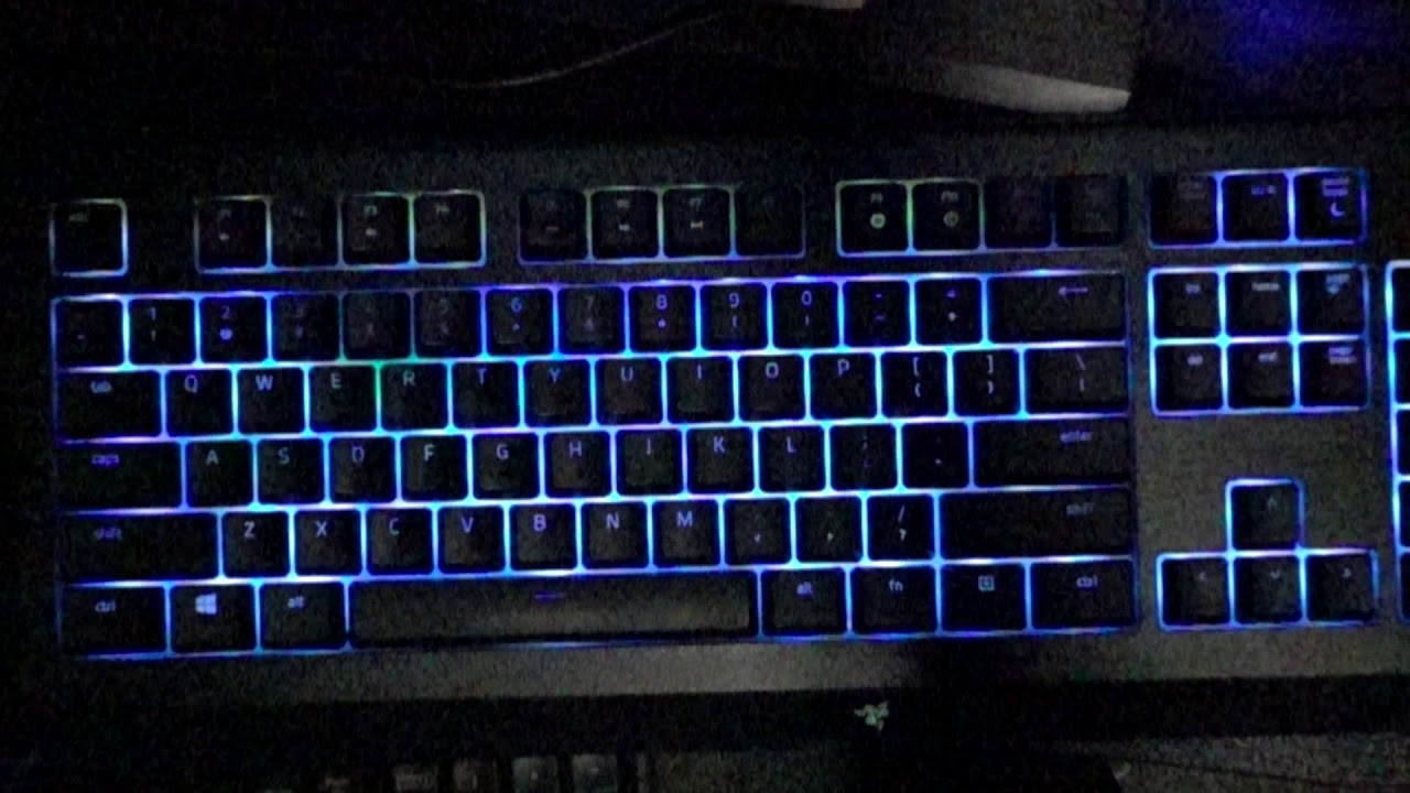 Razer Cynosa Chroma RGB keyboard flicker - YouTube
