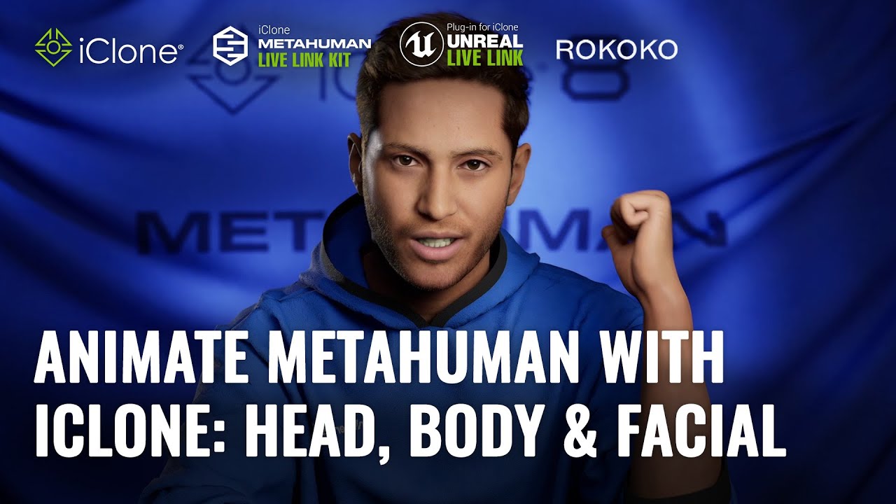 Create Natural MetaHuman Animations with iClone - YouTube