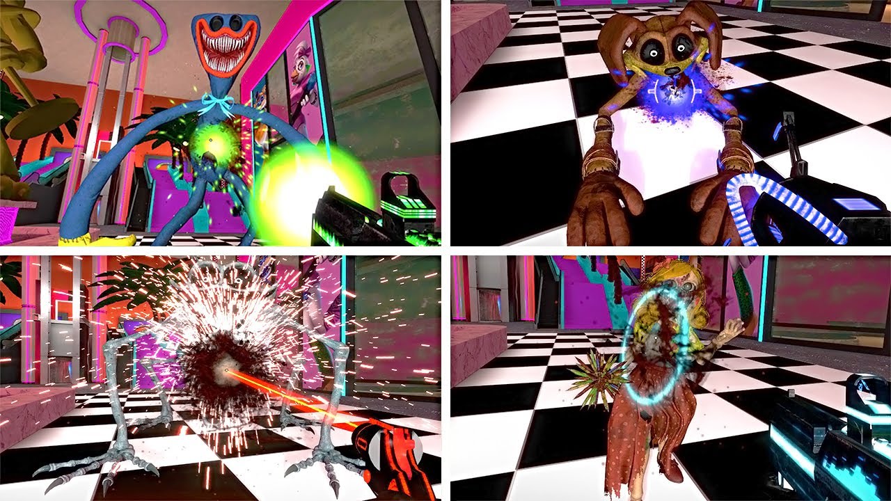 NEW POPPY PLAYTIME CHAPTER 3 FAMILY VS LASER GUNS in Gmod! - YouTube