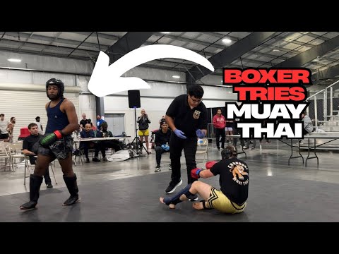 My First Muay Thai Fight (Point Fight Exhibition Rules) - YouTube