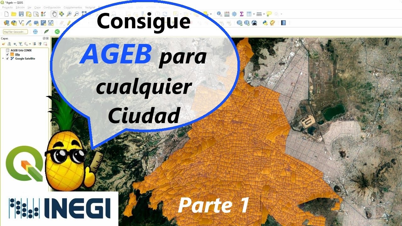 Consigue AGEB´s para cualquier ciudad del país del INEGI y carga en ...