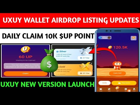 UXUY WALLET AIRDROP LISTING UPDATES | DAILY CLAIM 10K $UP POINT | UXUY ...
