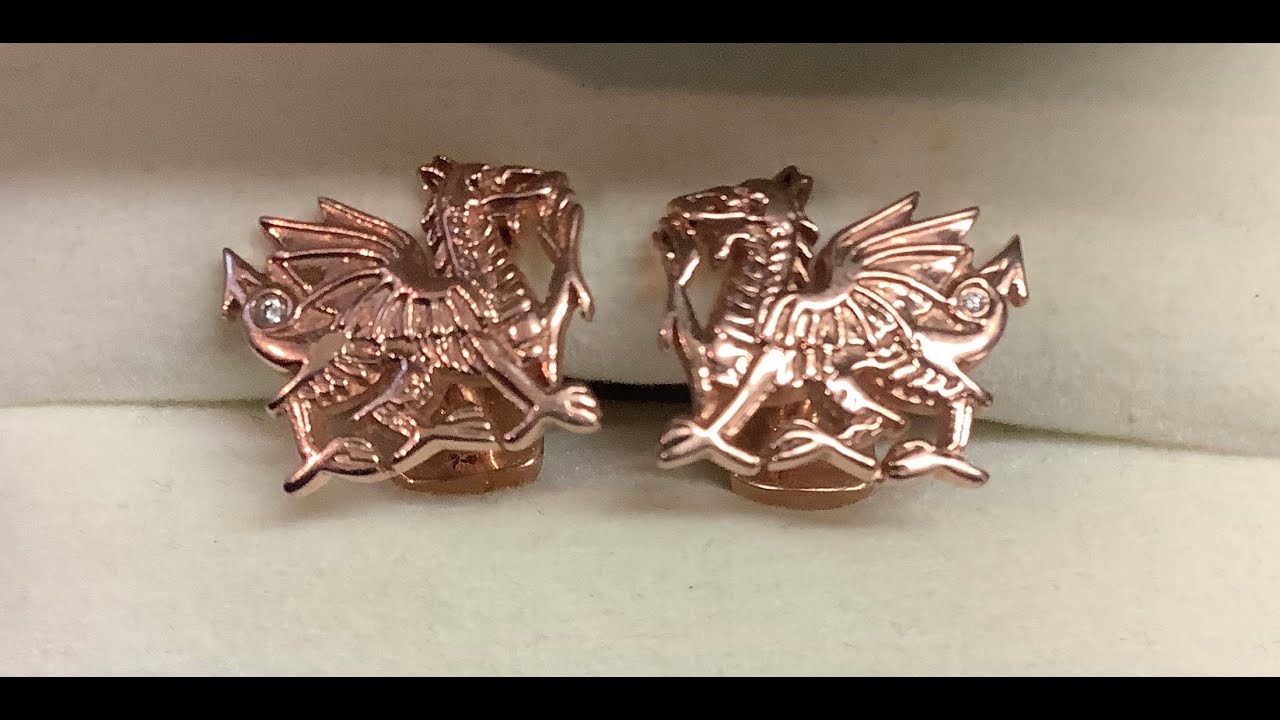 #JKTreasures-UK Looking at the Vintage #clogau 9ct Diamond Welsh Dragon ...