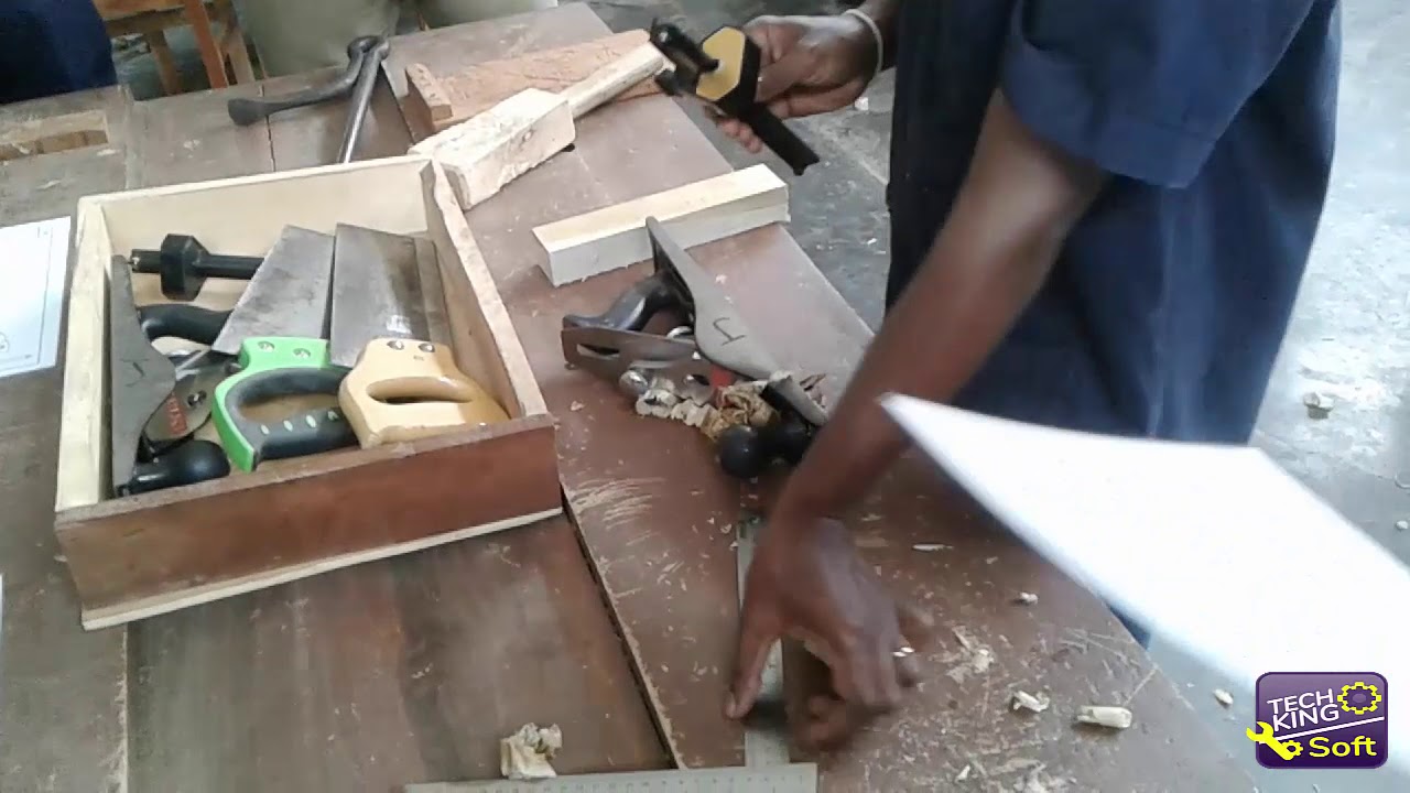 Engeneering technology wood practical 1 3 - YouTube