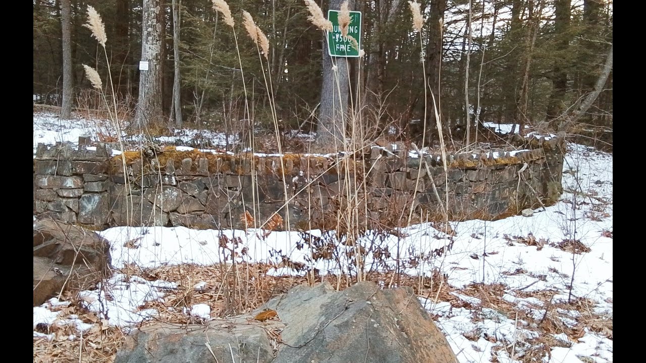 Very Old Entrance of Mclean Reservoir in Holyoke Massachusetts - YouTube