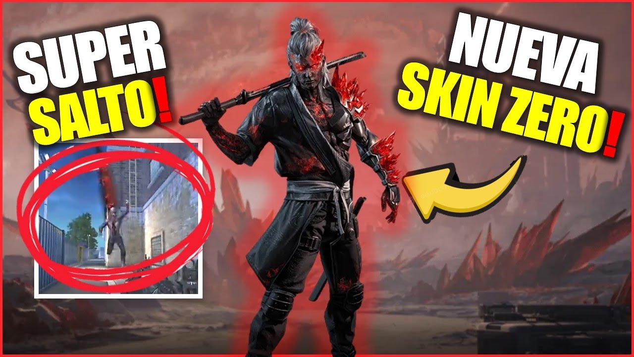 NUEVA SKIN DE ZERO CRISTAL 🔥 SUPER SALTO ZOMBIE ROYALE ⚠️ - YouTube