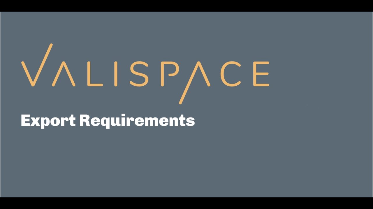 Valispace Drone Tutorial Step 2: Export Requirements - YouTube