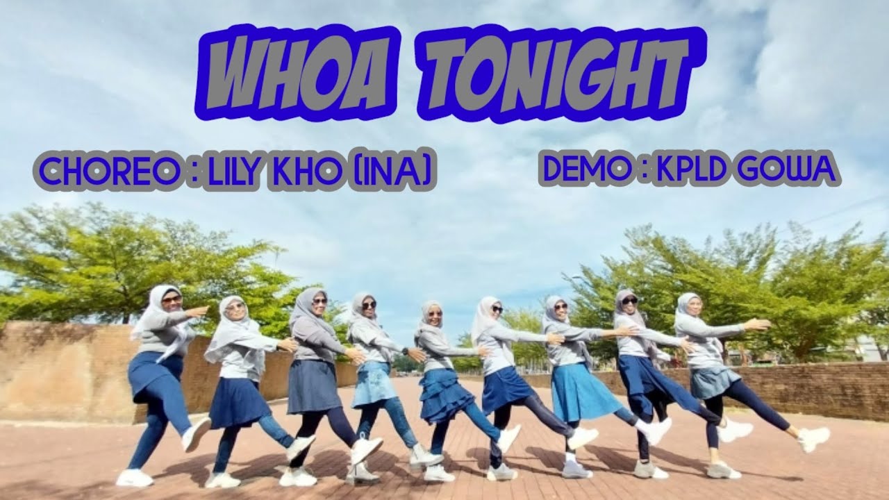 Line Dance "WHOA TONIGHT"//Choreo By Lily Kho (INA)-September 2023 ...