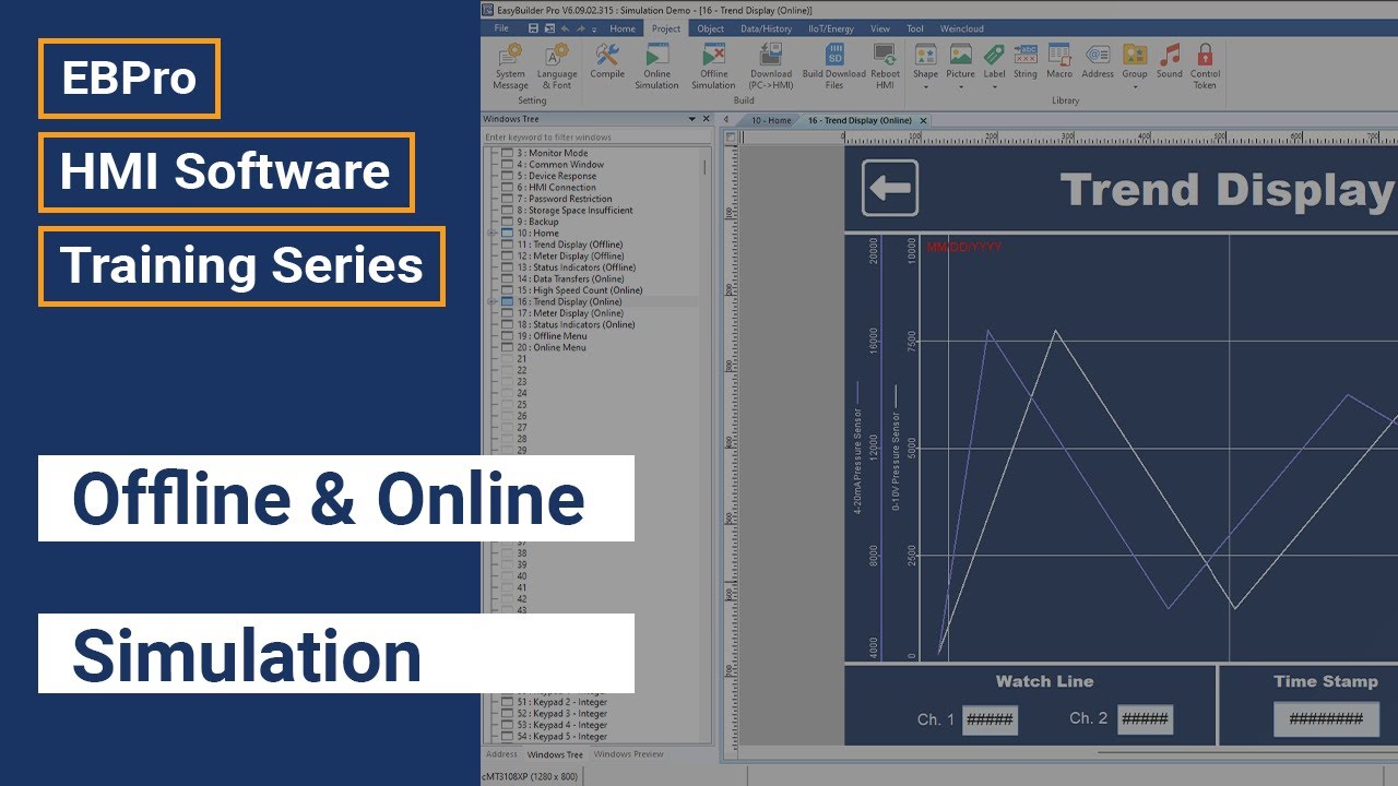 HMI Project Simulation - YouTube
