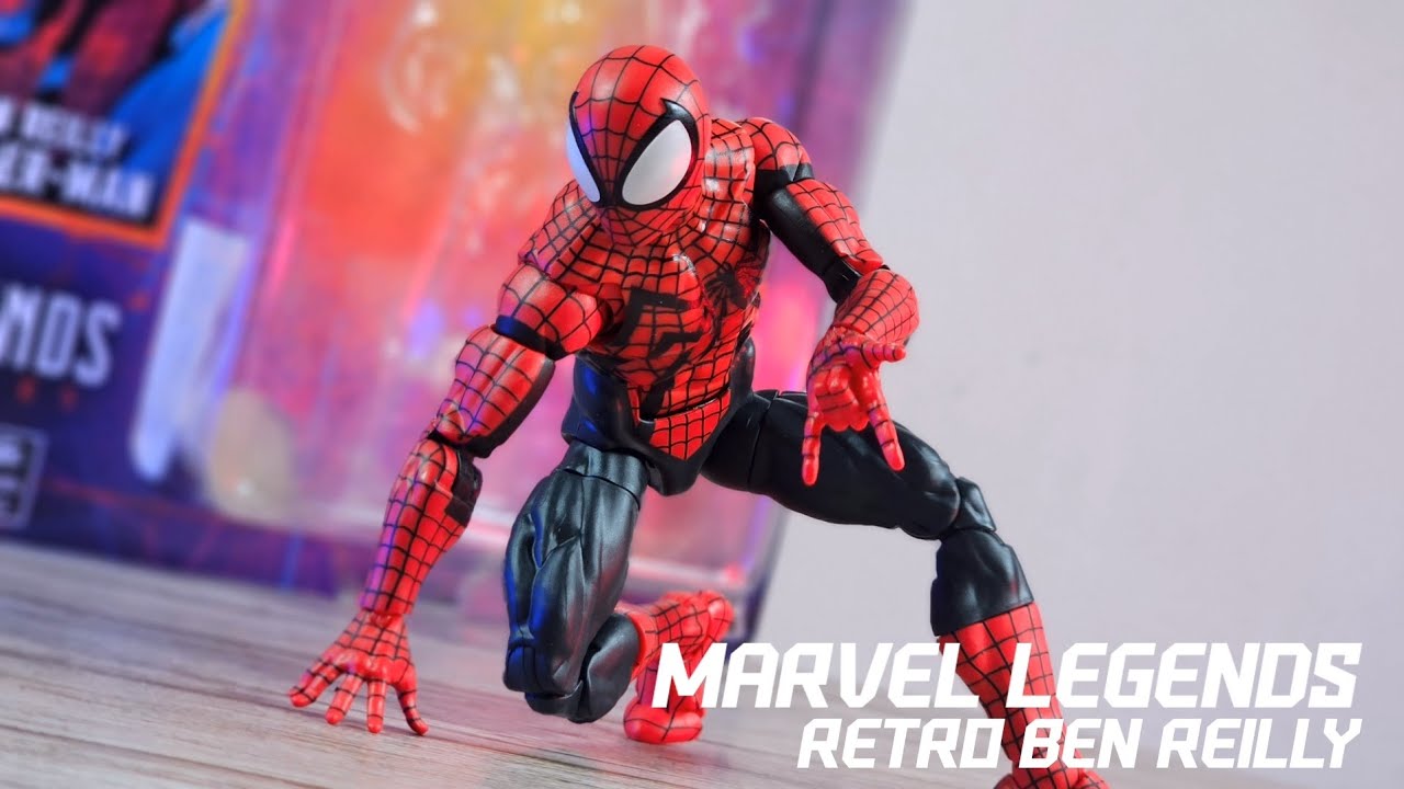 Marvel Legends Retro Ben Reilly Spider-man Hasbro Action Figure ...