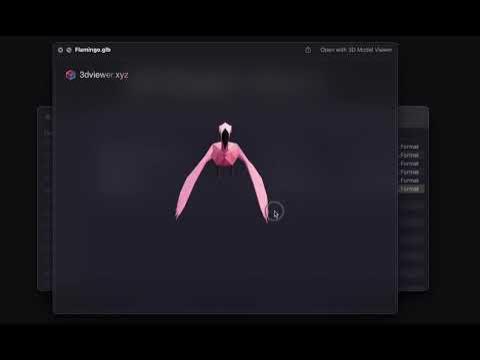 QuickLook Animated glTF | 3D Viewer | MacOS - YouTube