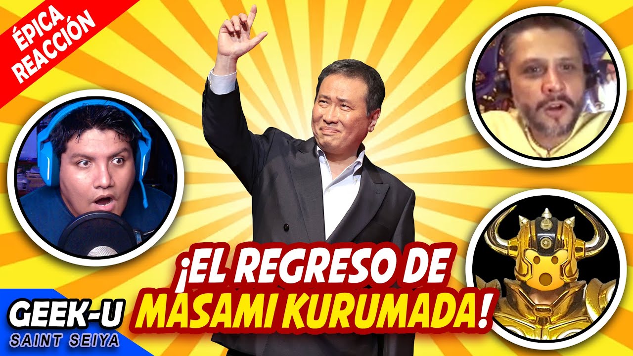 ¡EL REGRESO DE MASAMI KURUMADA! [REACCIÓN] [SAINT SEIYA] - YouTube