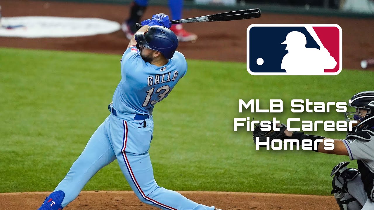 MLB Stars’ First Career Home Runs | Part 2 - YouTube
