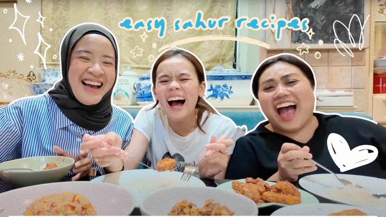 QUICK & EASY SAHUR RECIPES!!! - YouTube