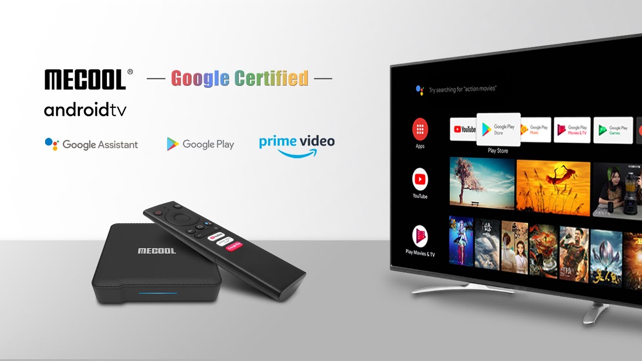 MECOOL newest Google Certified Android box /Amlogic S905X3 SoC /. - YouTube