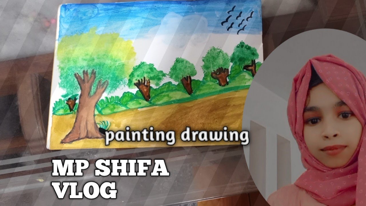 painting drawing\[MP SHIFA VLOG]\ - YouTube