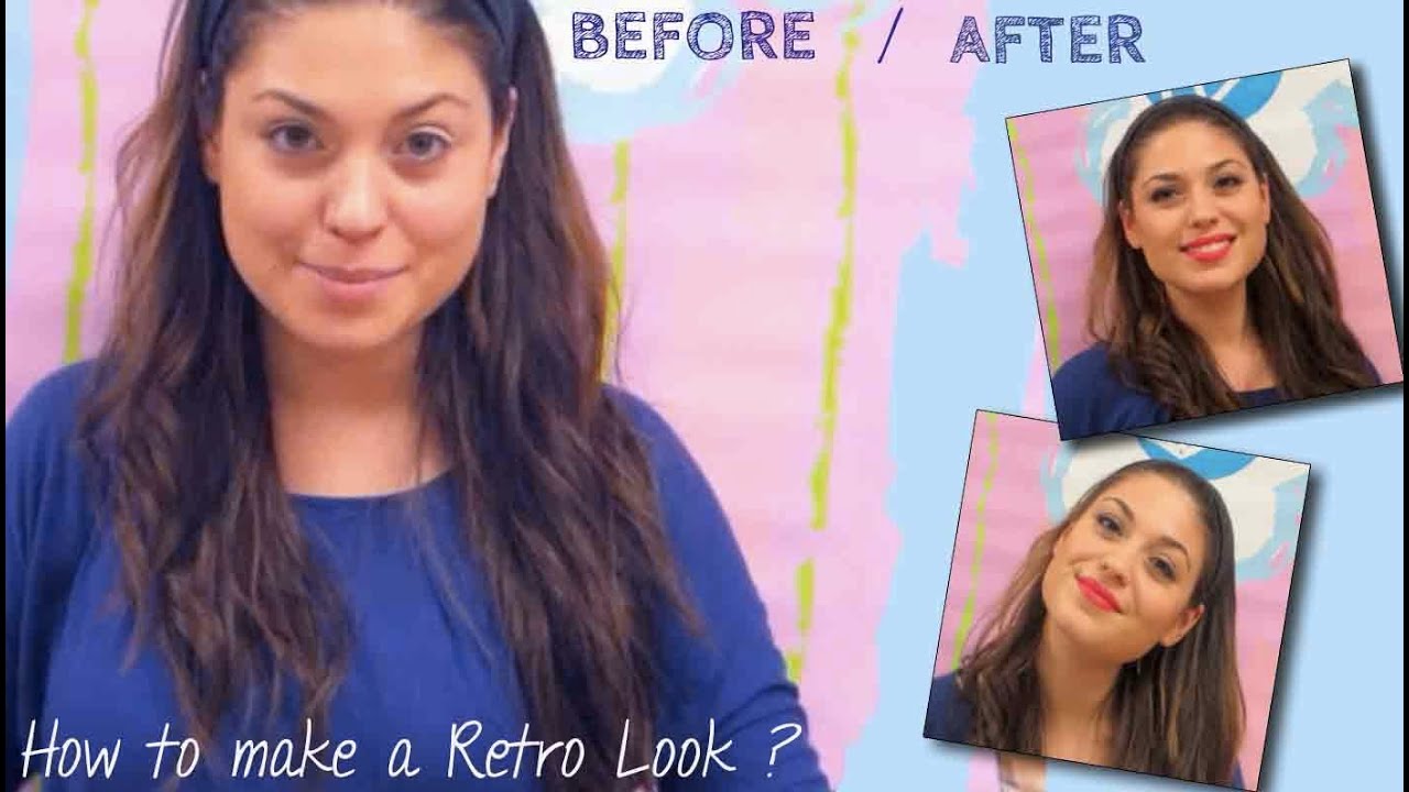 PANDORA'S Makeup Tutorial : How to make a Retro Look ? - YouTube