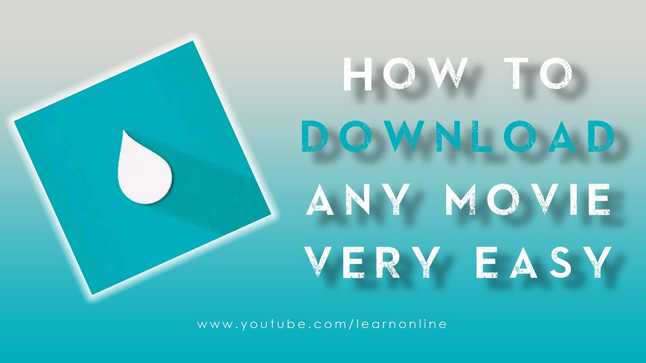 How To Download Any Movie Very Easy - YouTube
