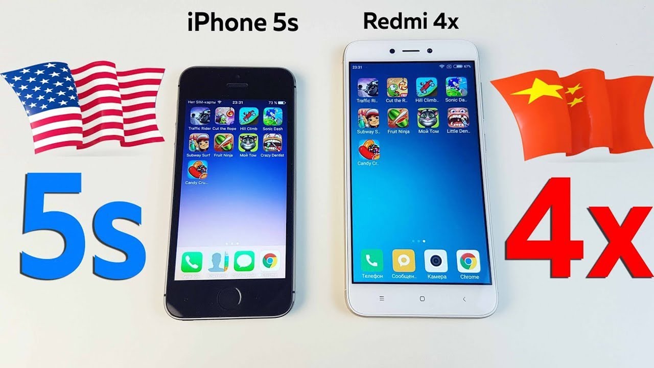 So sánh Redmi Note 4X với iPhone 5s: Đâu là vua phân khúc 2 triệu ...