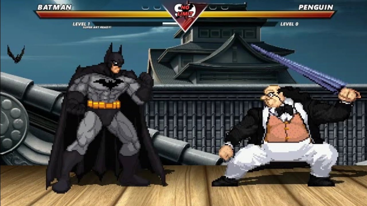 BATMAN VS PENGUIN - VERY INCREDIBLY EXCITING FIGHT ! - YouTube