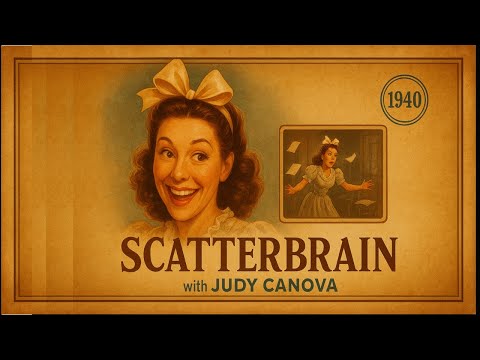 Vintage 1940s Comedy Movie | Scatterbrain (Judy Canova Full Film)