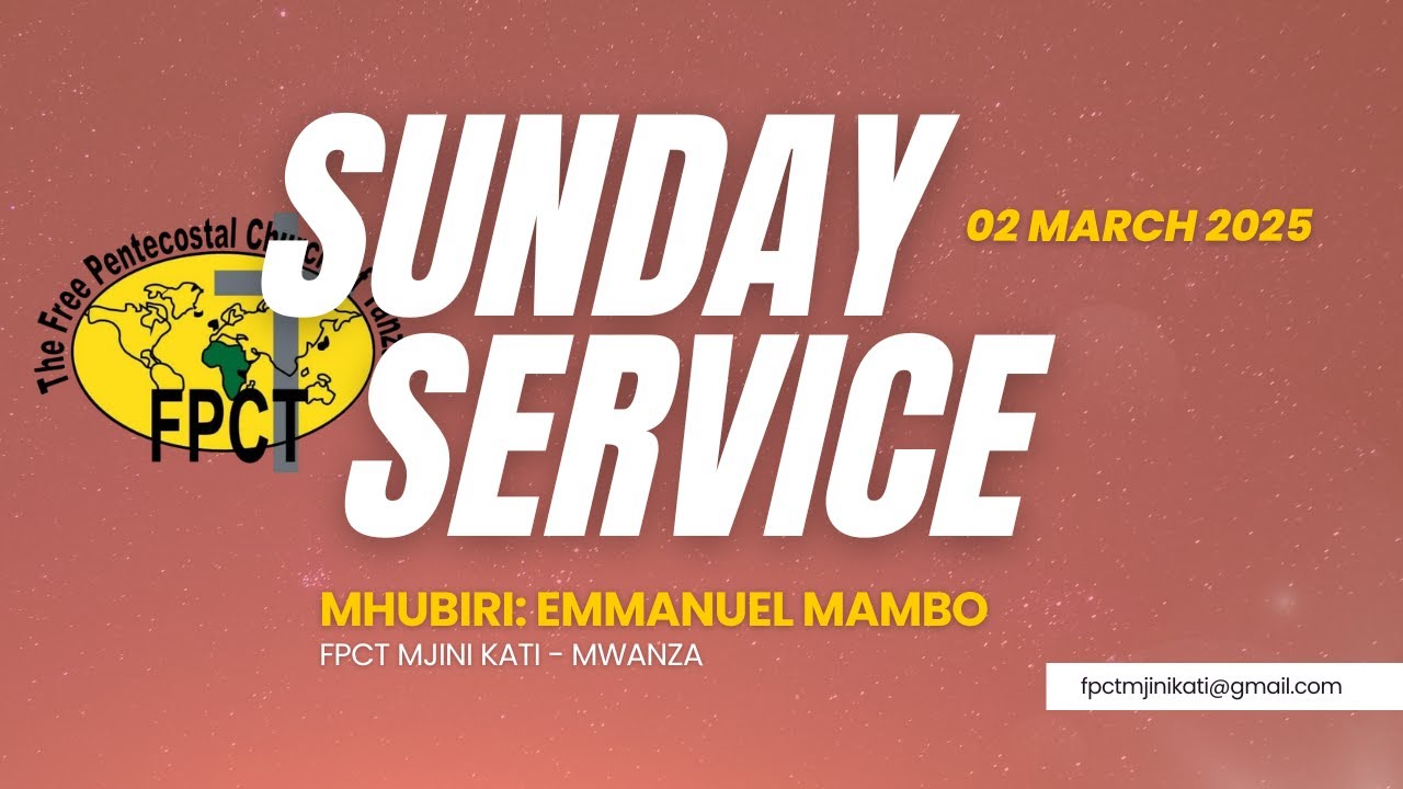 🔴 LIVE | FPCT MJINI KATI | BIBLE STUDY |02 MARCH 2025 - YouTube