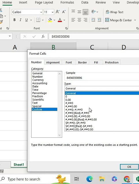 Excel Custom Number Format #exceltech #microsoftexcel #exceltips - YouTube