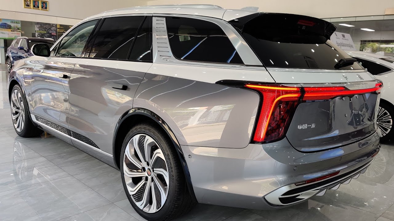 2022 HONGQI E-HS9 - Luxury Electric SUV | Exterior and Interior Walkaround - YouTube