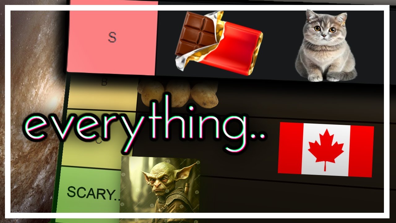 We Ranked Literally Everything - YouTube