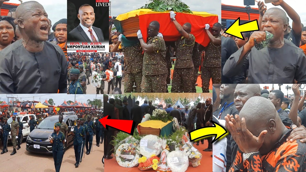 The Departure Of the Late Ejisu MP,John Kumah's Body Turned The Whole ...