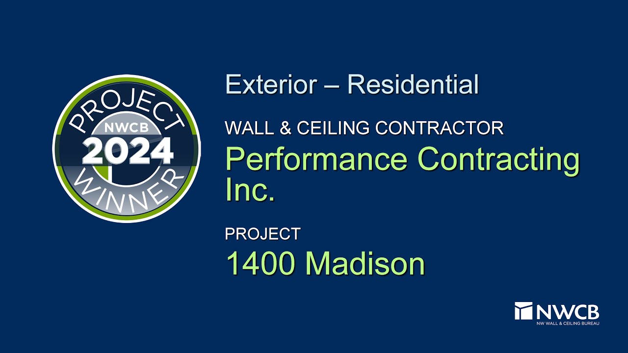 Performance Contracting Wins 2024 NWCB Outstanding Project of the Year ...