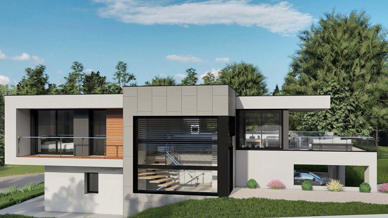 Film 3D - Visite virtuelle d'une maison contemporaine - Forfait BASIQUE ...