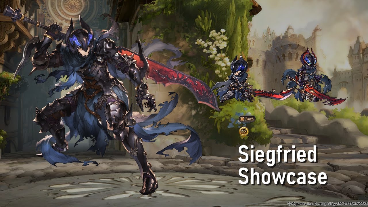 4★ & 5★ Earth Siegfried GBF Animation Showcase - YouTube