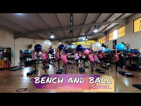 STEP AND BALL WORKOUT - YouTube