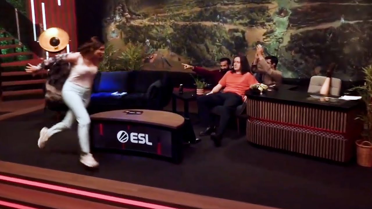 Sheepsticked Bounces onto set 🤪 - YouTube