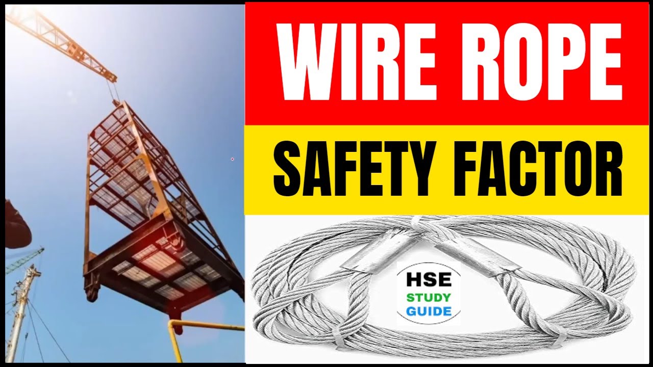 How To Calculate Wire Rope Safety Factor Wire Rope Safety Factor