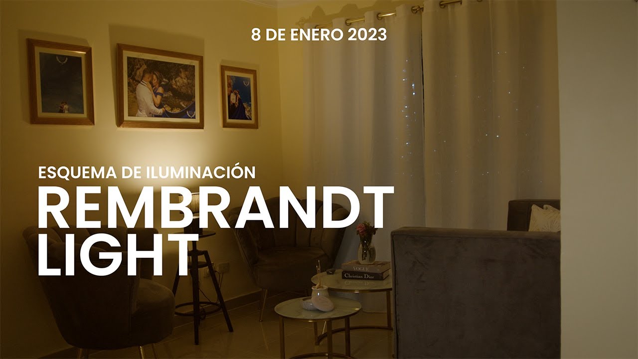 REMBRANDT LIGHT: Iluminación Con 3 puntos de luz - YouTube