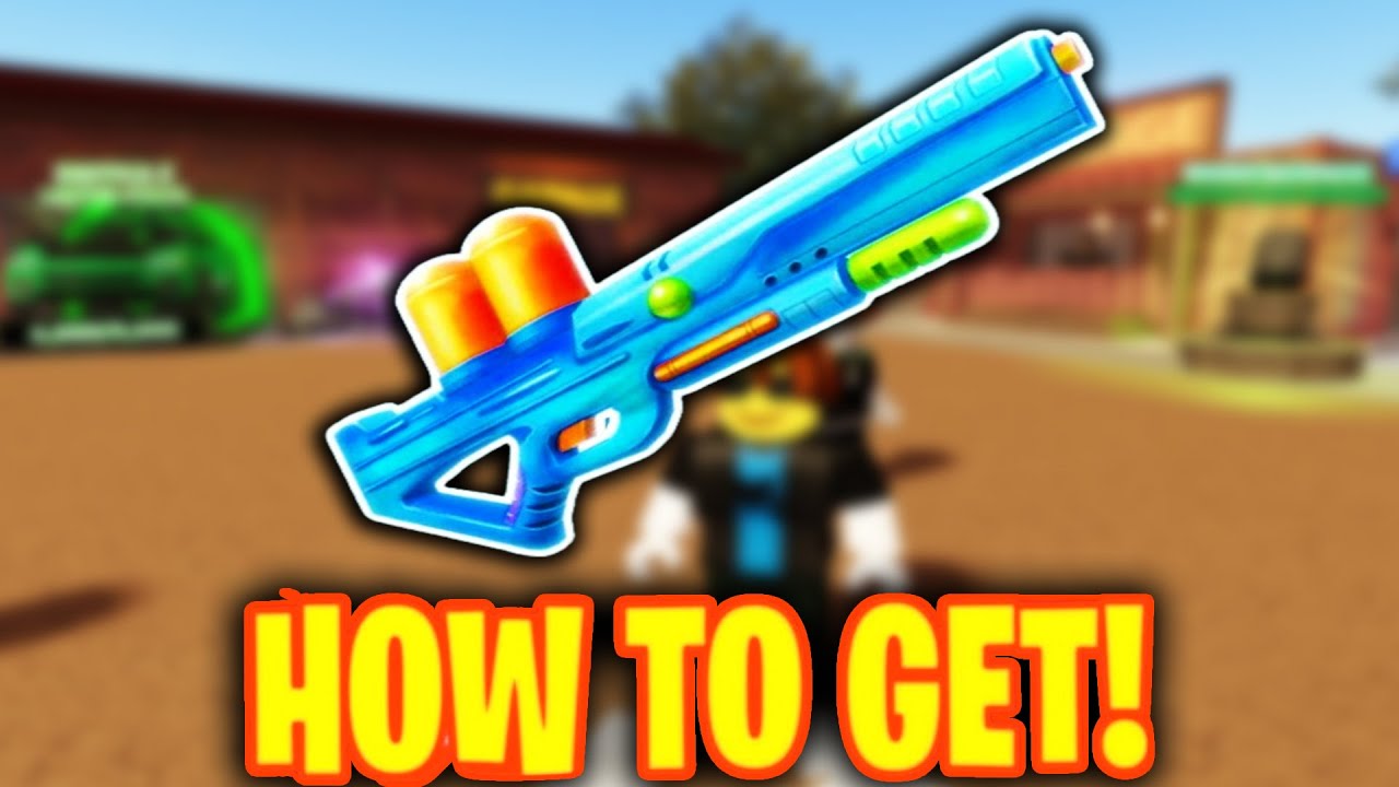 HOW TO GET WATER GUN SHOWCASE In A DUSTY TRIP! Roblox - YouTube
